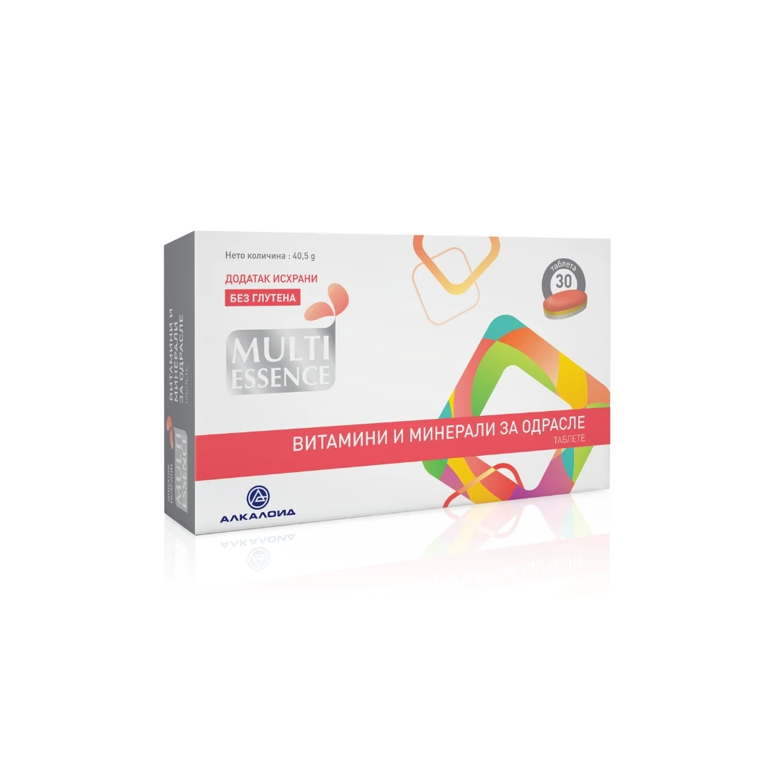 MULTI ESSENCE Vitamini i Minerali za Odrasle 30 Tableta, | eApoteka