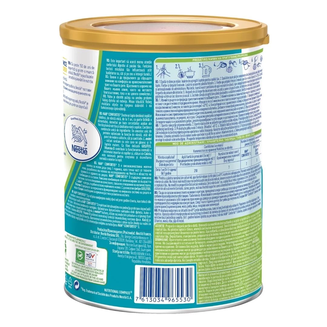 Nestlé NAN Mleko COMFORTIS® 3 800g, | eApoteka