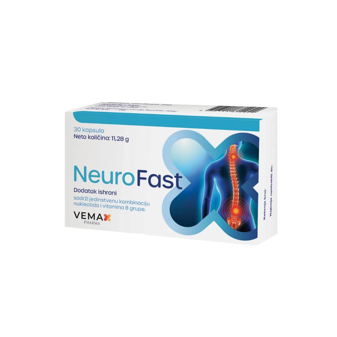 Neuro Fast 10 Kapsula za Bolne Kompresivne Neuropatije, | eApoteka