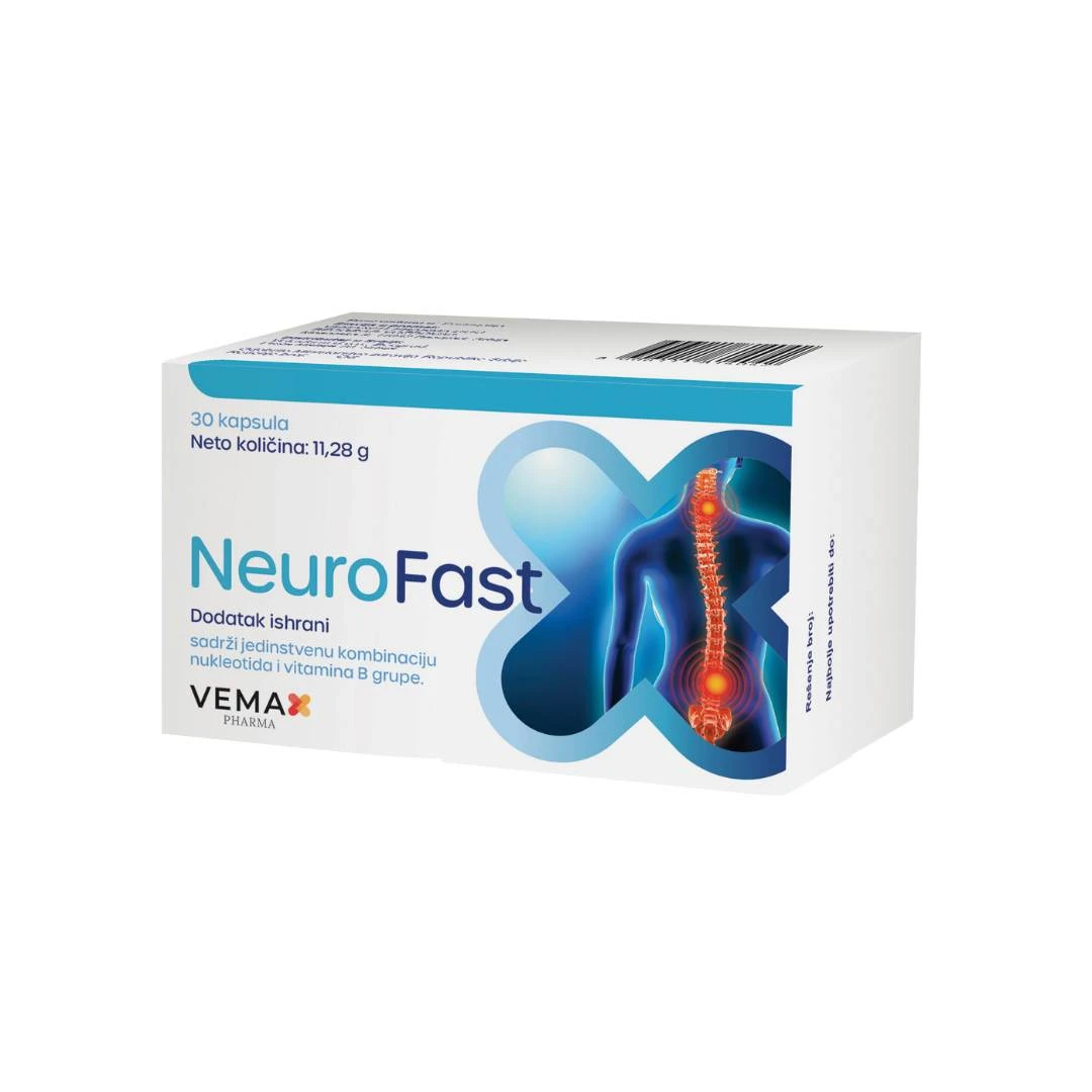Neuro Fast 30 Kapsula za Bolne Kompresivne Neuropatije, | eApoteka