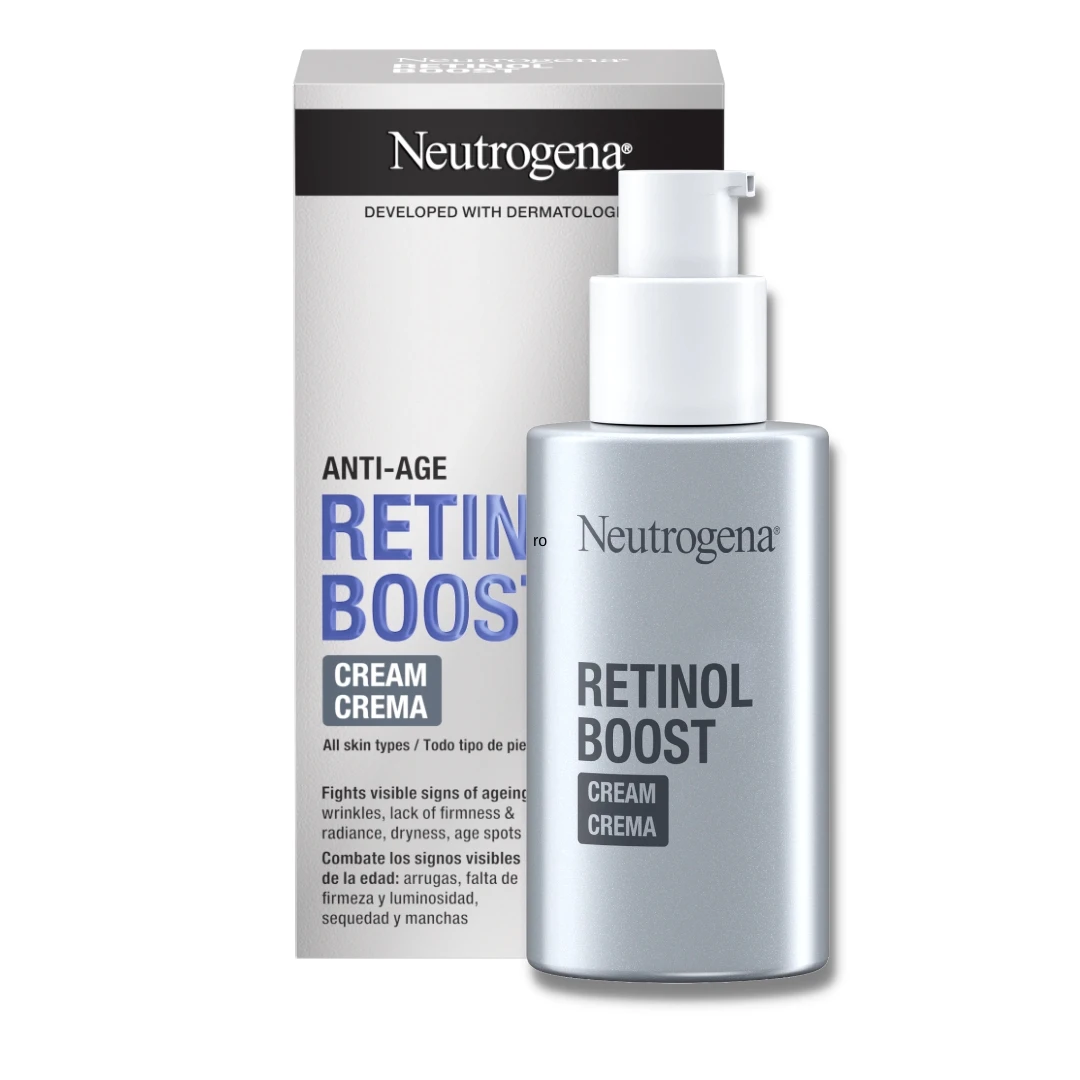 Neutrogena® RETINOL BOOST Krema Protiv Starenja Kože sa Retinolom 50 mL ...