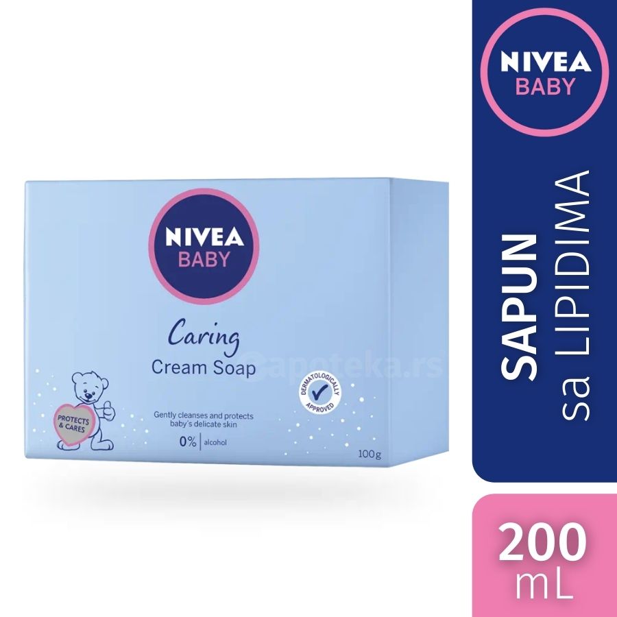 NIVEA Baby Kremasti Sapun za Bebe i Decu sa Nevenom i Maslinovim Uljem 100 g, | eApoteka