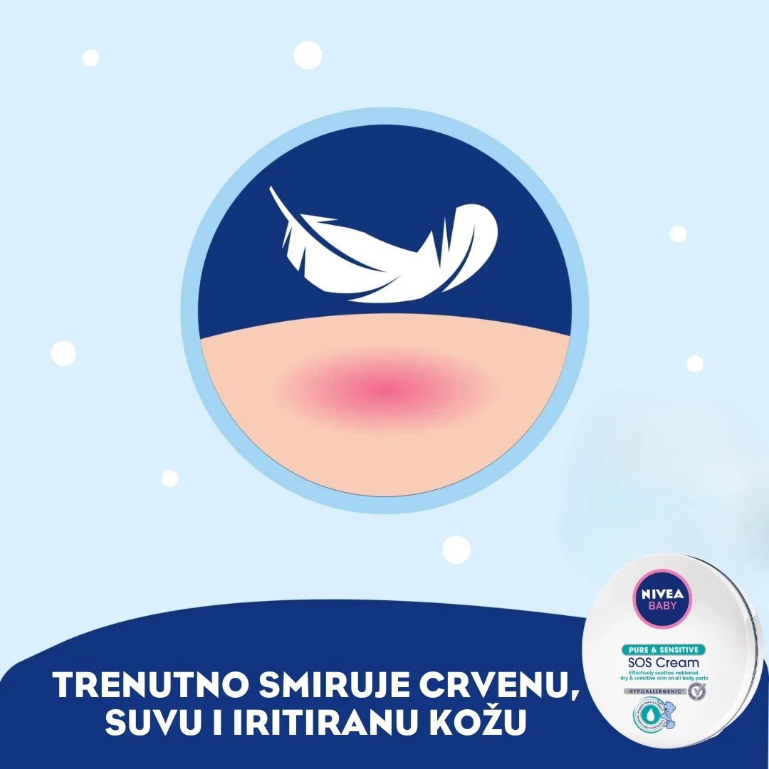 NIVEA Baby Pure & Sensitive Intenzivna Krema za Bebe i Decu 150 mL, | eApoteka