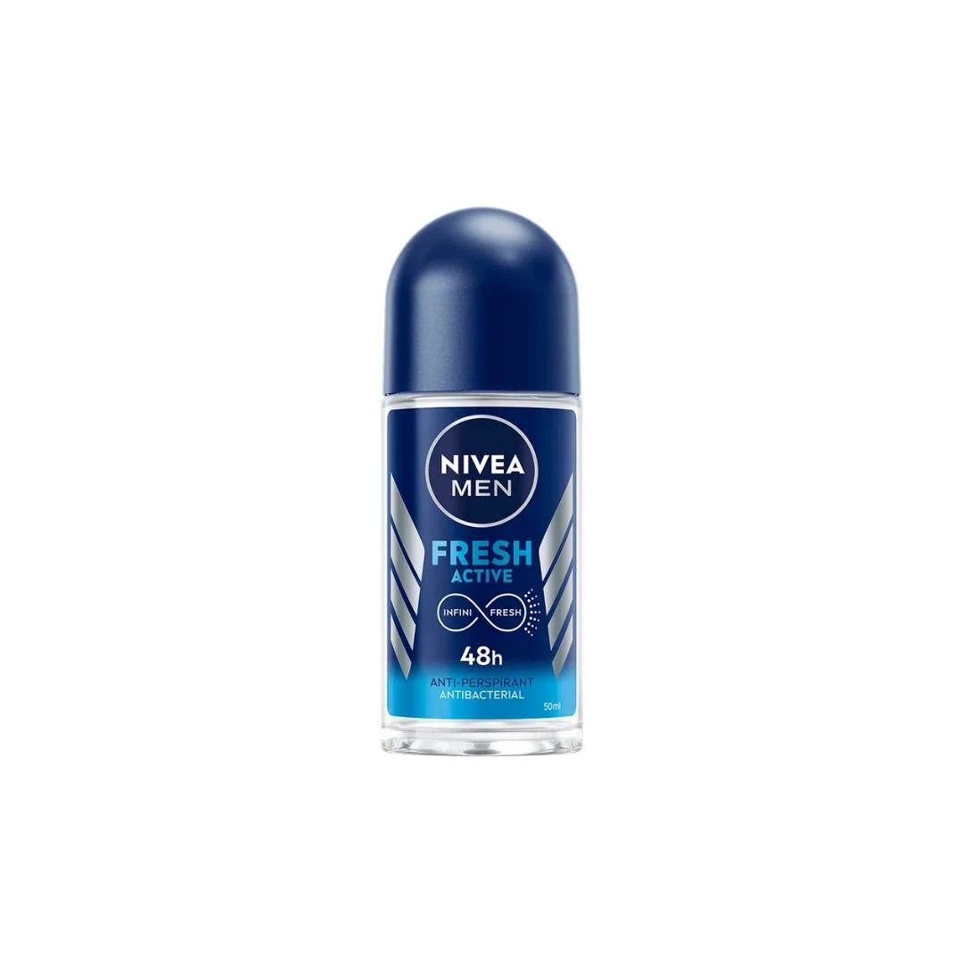 NIVEA MEN Deo Roll On Fresh Active Antiperspirant 50 mL, | eApoteka