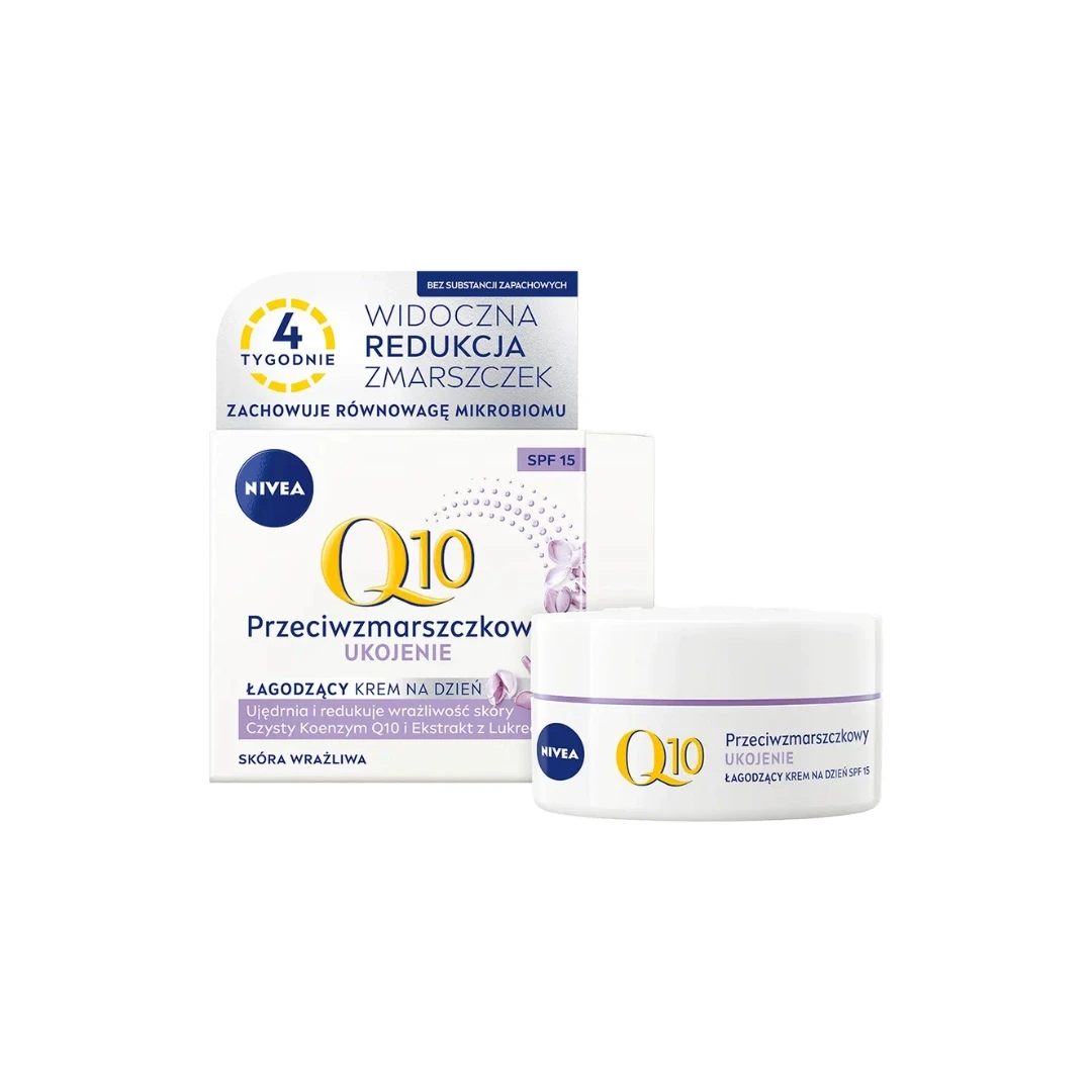 NIVEA Q10 Power Lagana Dnevna Krema Protiv Bora SPF15 bez Mirisa 50 mL, | eApoteka