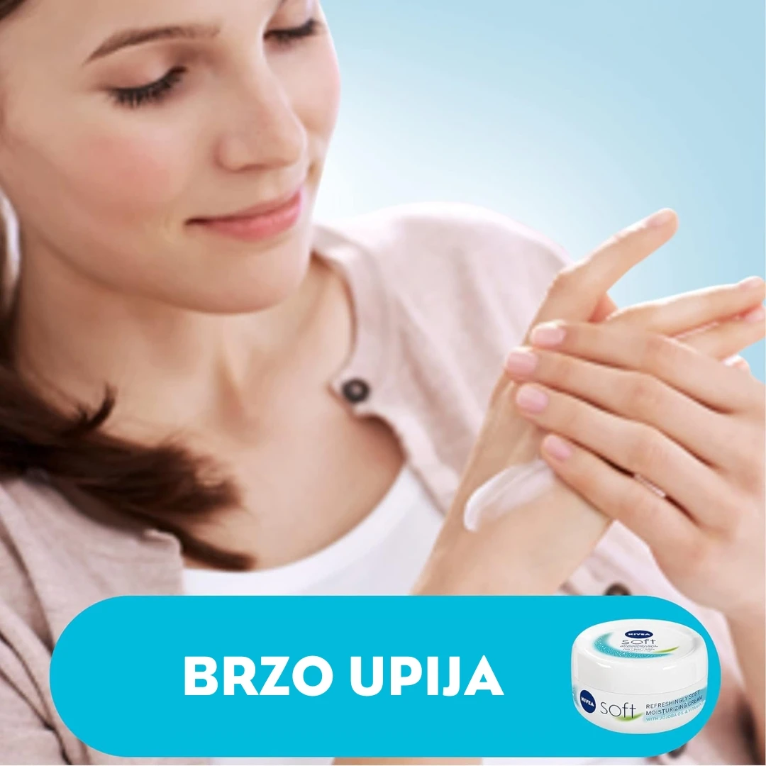 NIVEA Soft Krema 75 mL; Univerzalna Krema; sa Vitaminom E, | eApoteka