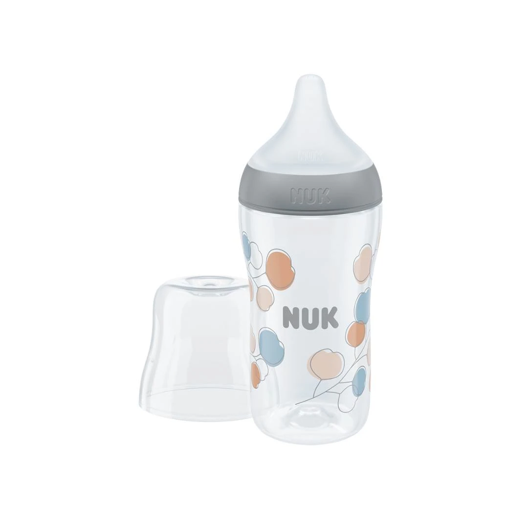 NUK® Flašica Plastična sa Indikatorom Temperature Perfect Match Twig M, 3m+, 260 mL, | eApoteka