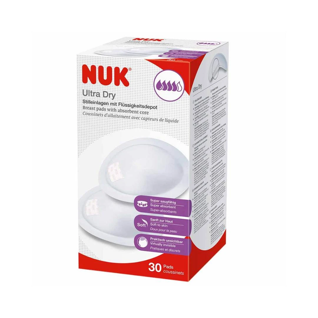 NUK® Tuferi za Grudi Ultra Dry 30 Uložaka za Grudi za Dojilje, | eApoteka