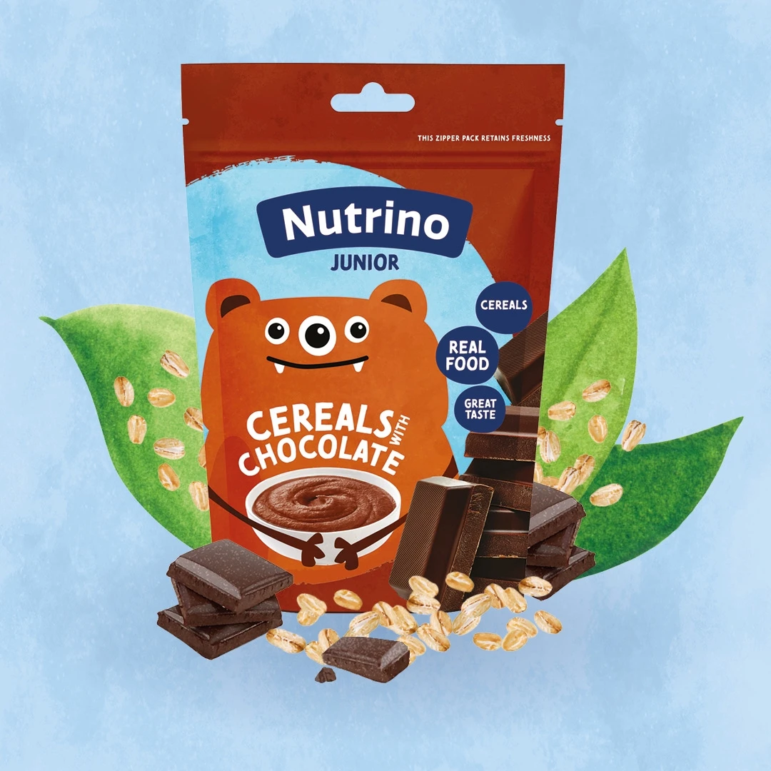 Nutrino JUNIOR Pšenična Kaša sa Čokoladom 200 g, | eApoteka