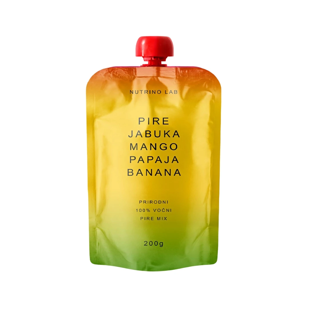 Nutrino Lab Fruit Snack Pire Jabuka, Mango, Marakuja, Banana 200 g ...