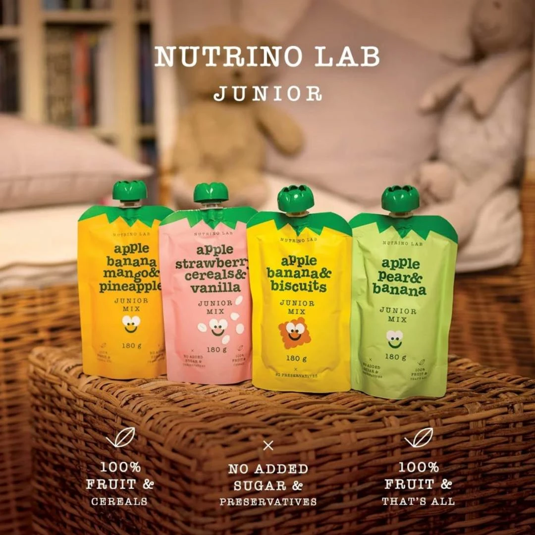 Nutrino Lab Junior Mix Jabuka, Banana, Mango i Ananas 180 g, | eApoteka