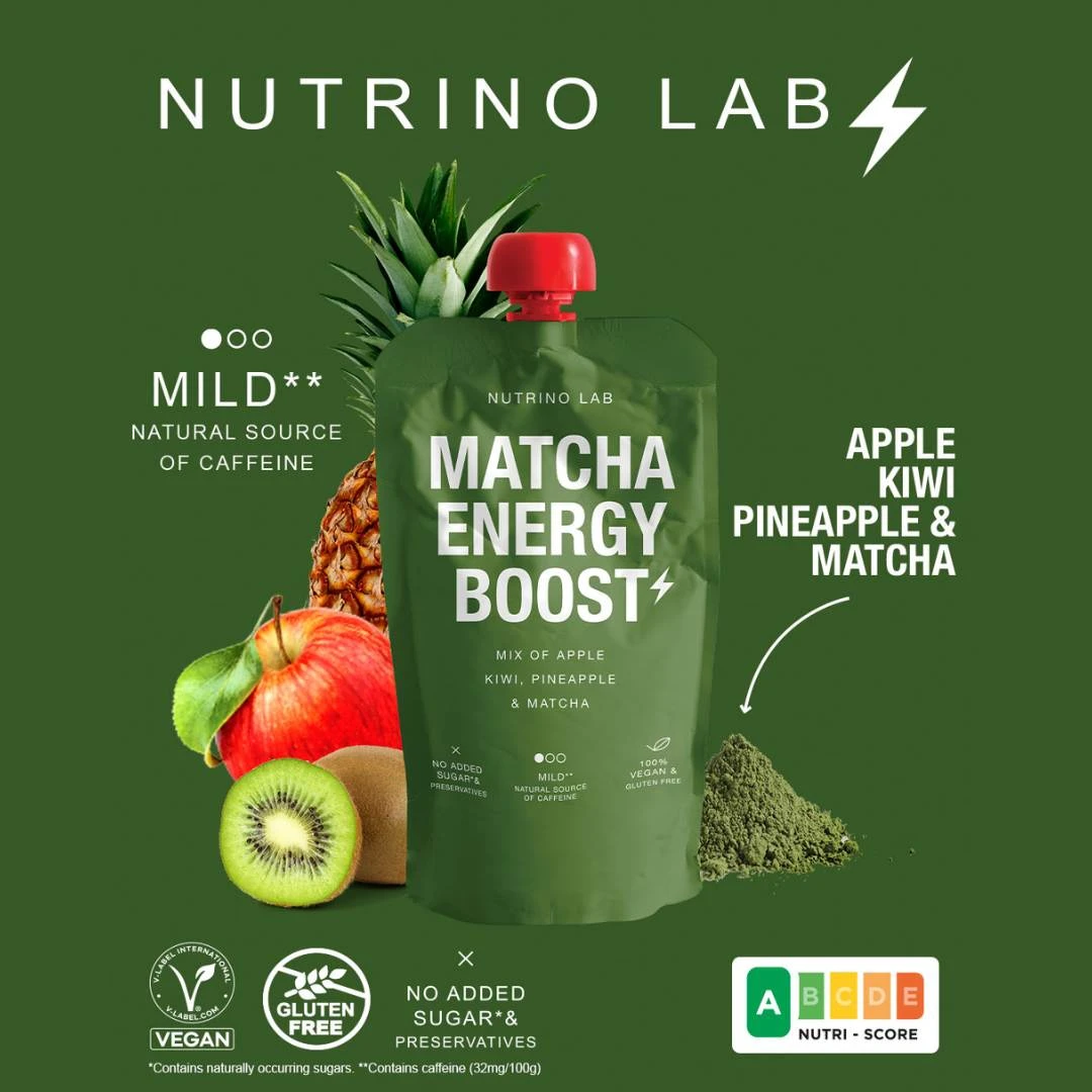 Nutrino Lab Matcha Energy Boost Mix Jabuka, Kivi, Ananas, Matcha 180 g ...