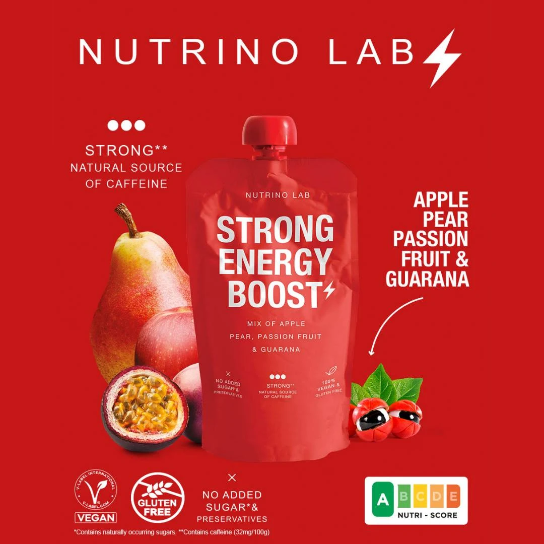 Nutrino Lab Strong Energy Boost Mix Jabuka, Kruška, Marakuja, Prah ...