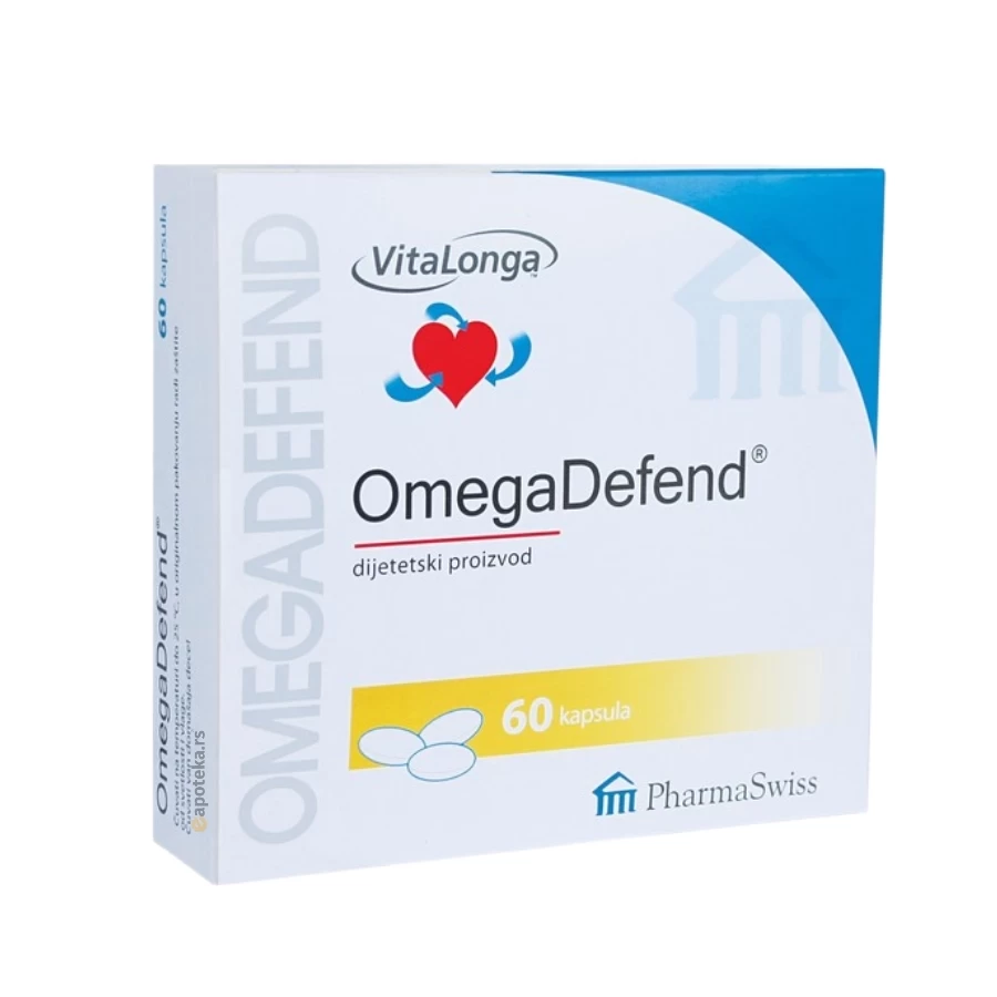 Omega Defend Kapsule sa Omegom 60 Kapsula, | eApoteka