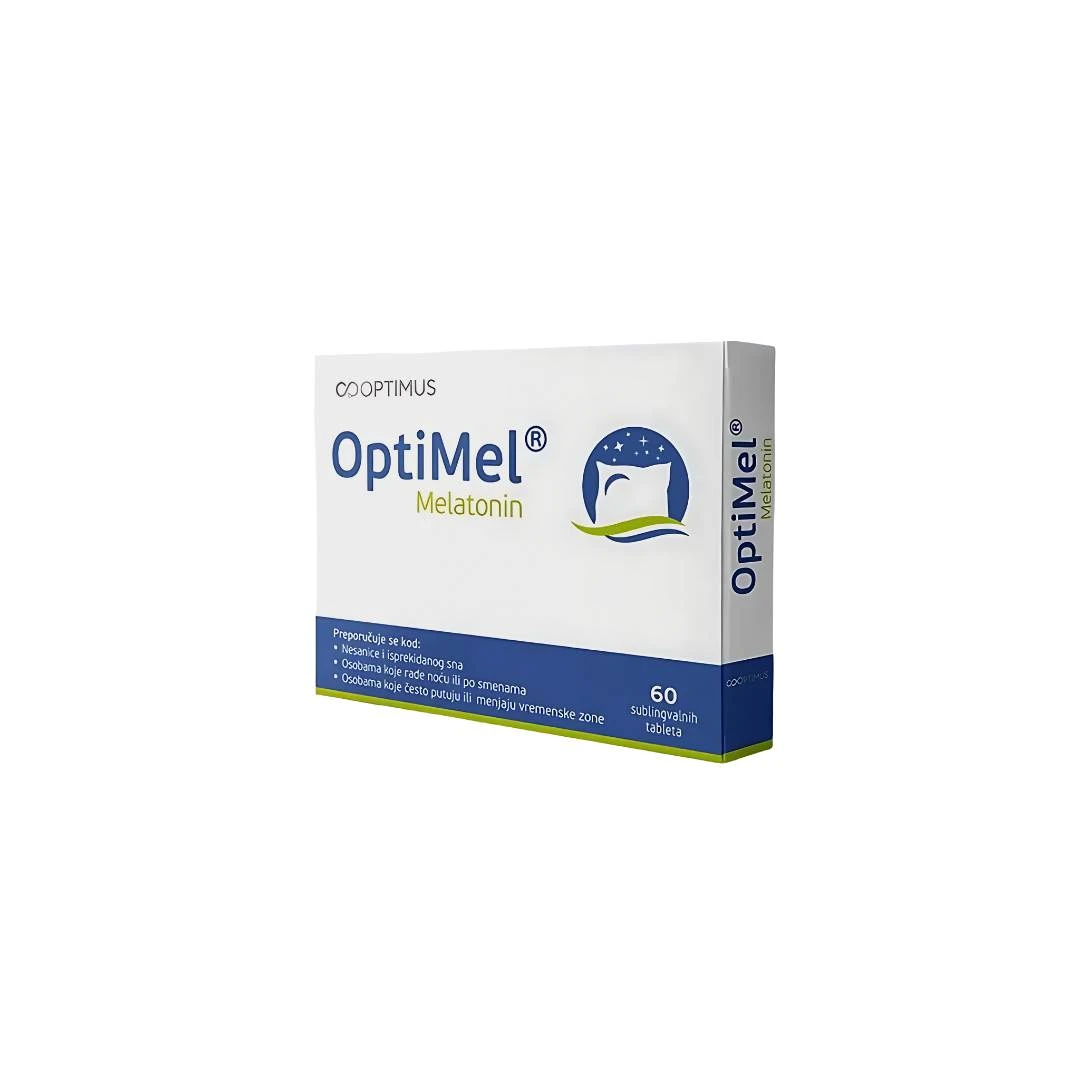 OptiMel® Melatonin 60 Sublingvalnih Tableta za Spavanje, | eApoteka