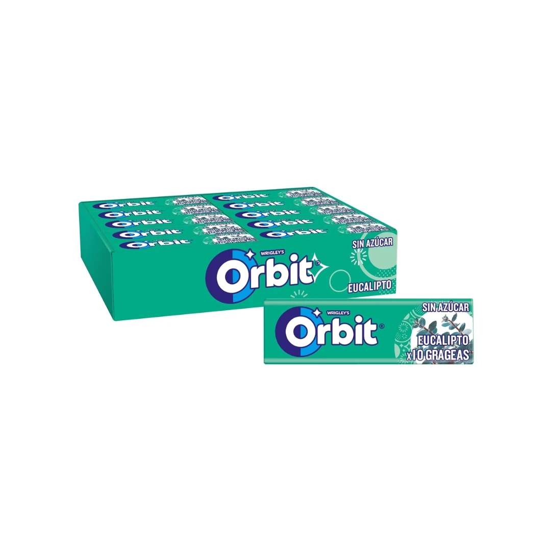 Orbit® Žvake EUCALYPTUS sa Ukusom Eukaliptusa 10 Žvaka , | eApoteka