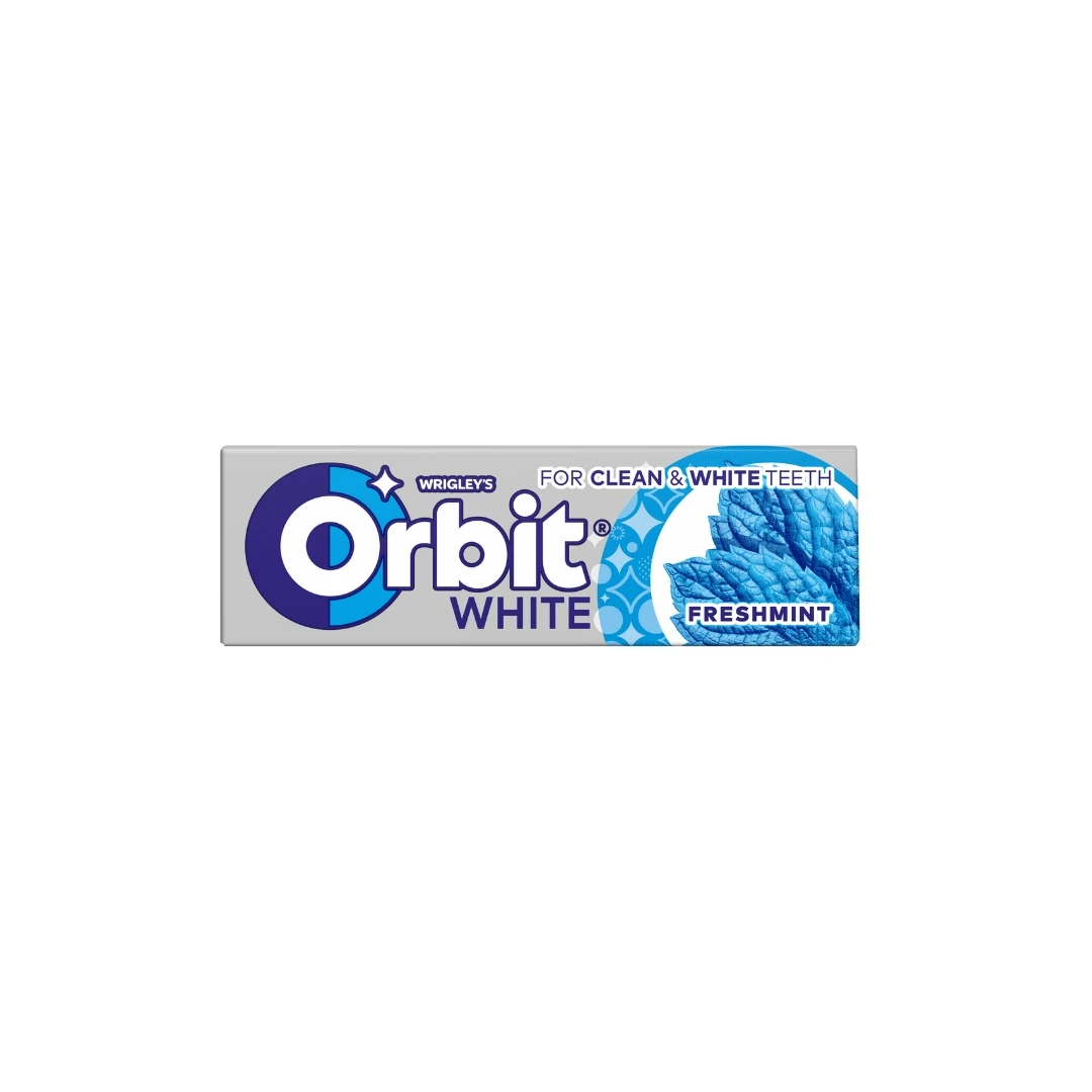 Orbit® Žvake WHITE FRESHMINT sa Ukusom Mente 10 Žvaka, | eApoteka