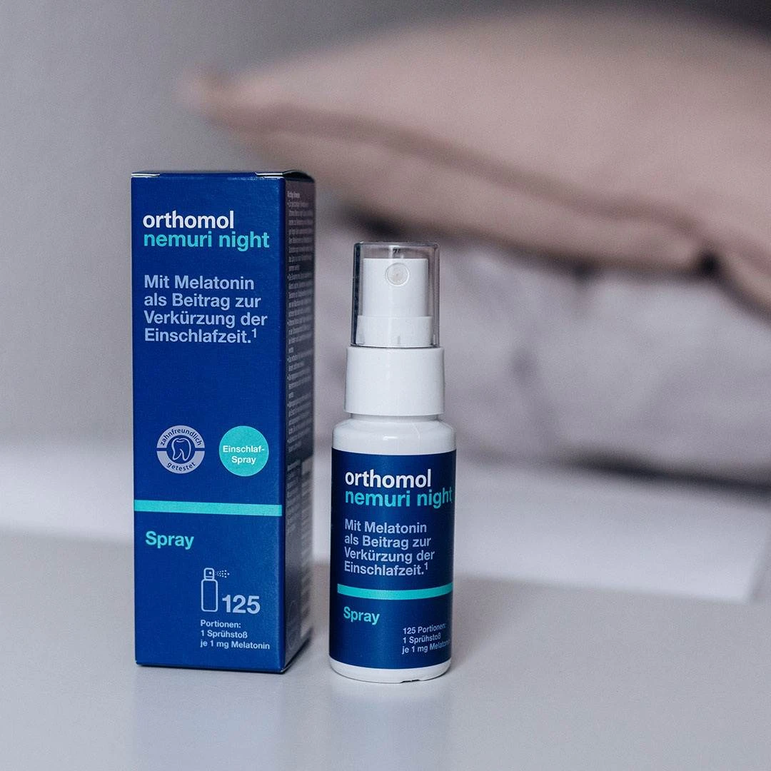 Orthomol Nemuri Night Melatonin Sprej 25 mL, | eApoteka
