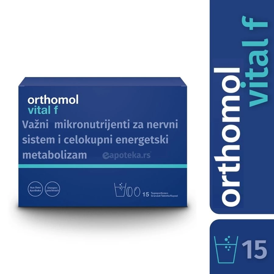 Orthomol Vital F Granule Vitamini za Žene 15 Doza, | eApoteka