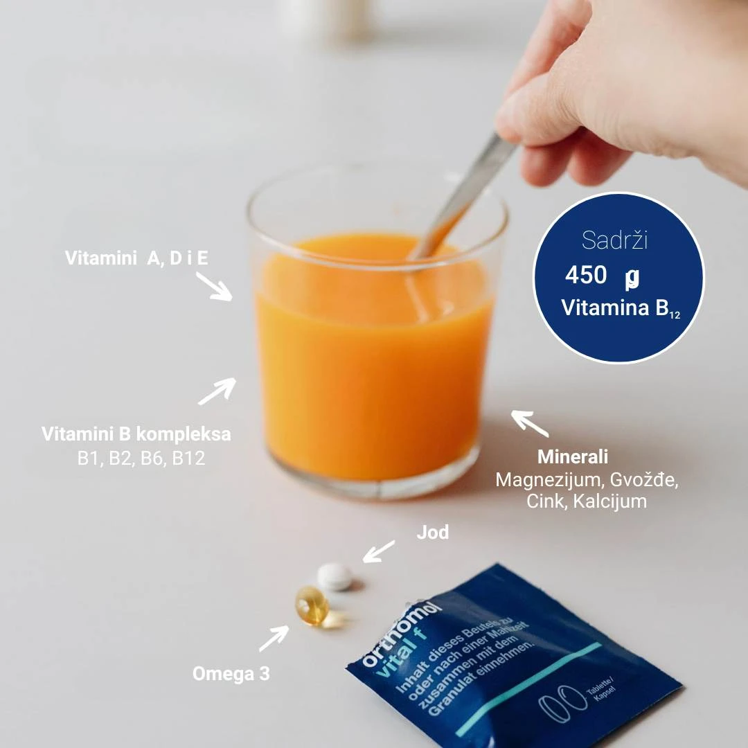 Orthomol Vital F Granule Vitamini za Žene 30 Doza, | eApoteka