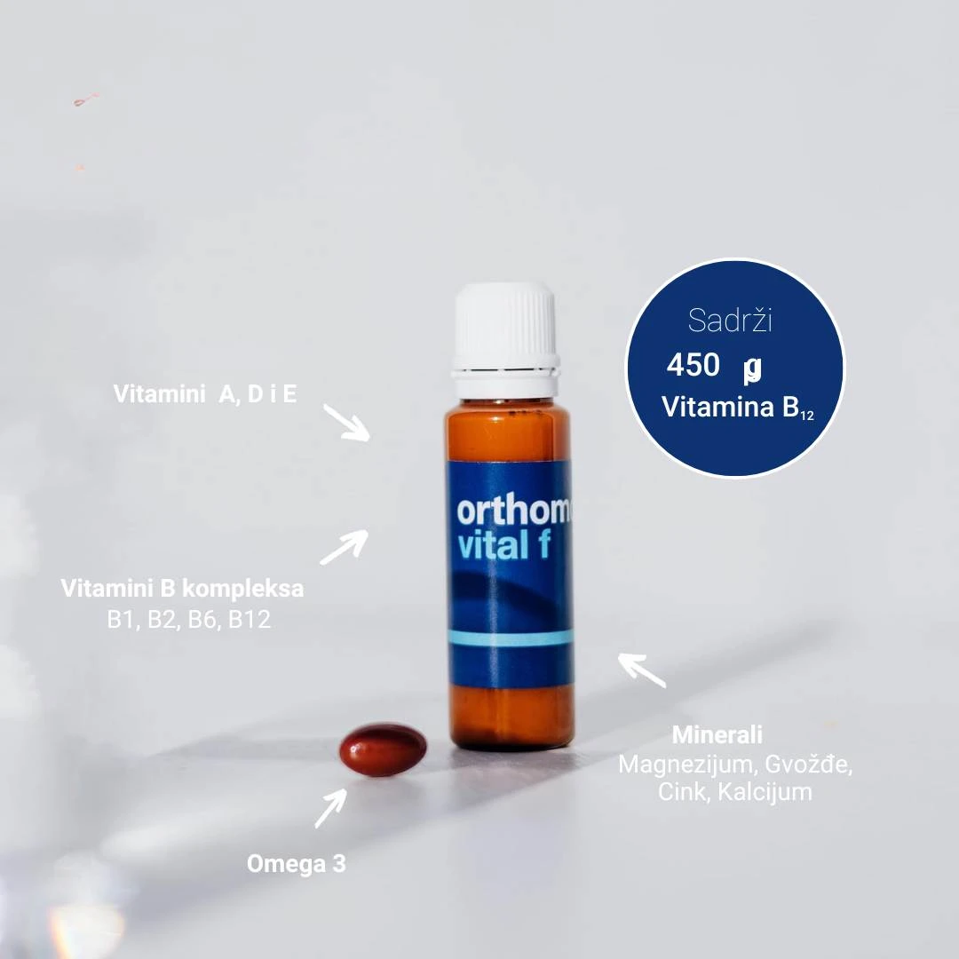 Orthomol Vital F Vitamini za Žene 7 Bočica , | eApoteka