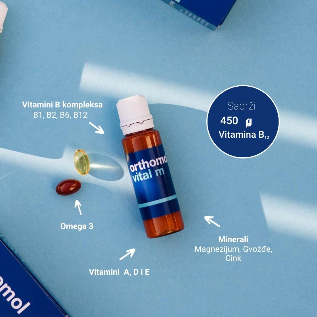 Orthomol Vital M Vitamini za Muškarce 30 Bočica , | eApoteka