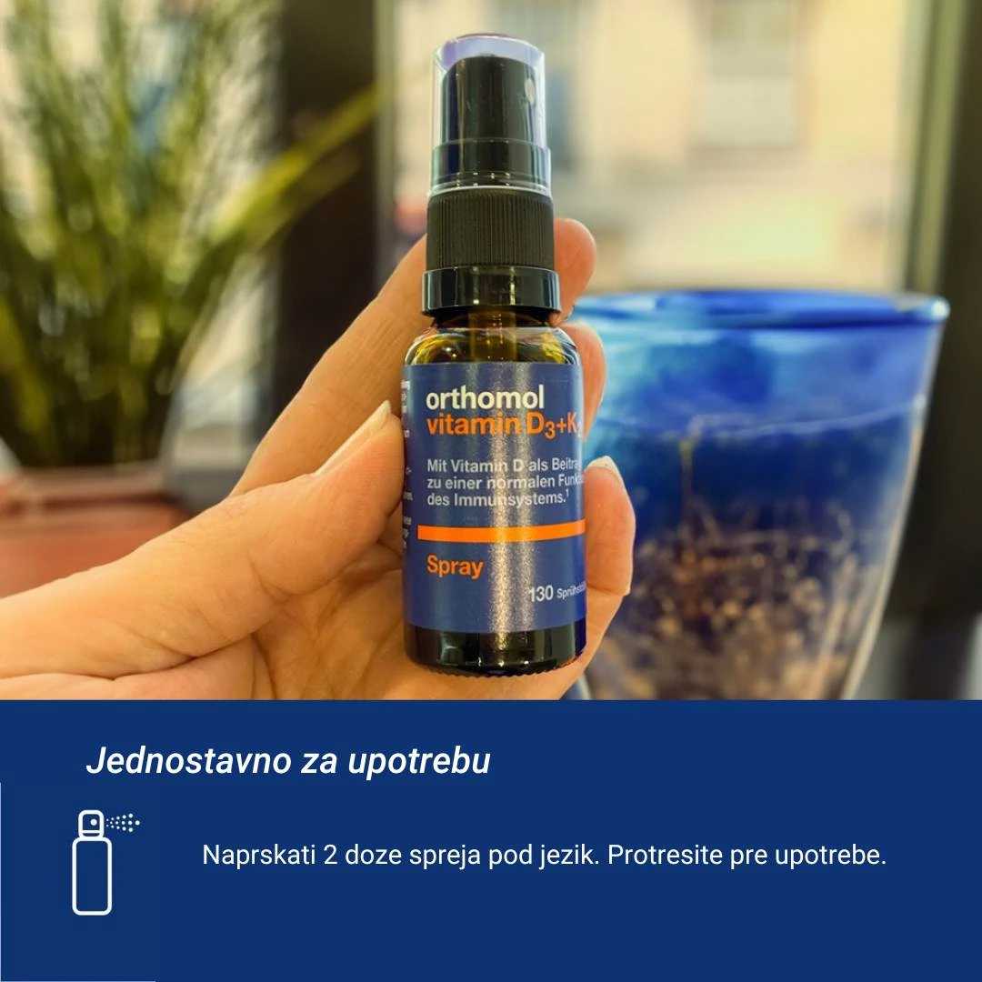 Orthomol Vitamin D3 i K2 Sprej za Kosti 20 mL, | eApoteka