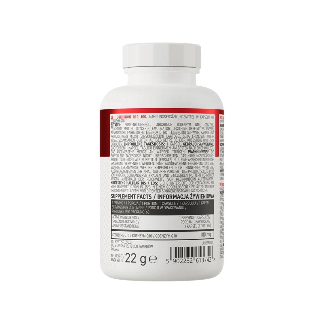 OstroVit® Ubichinon Koenzim Q10 100 mg 60 Kapsula, | eApoteka