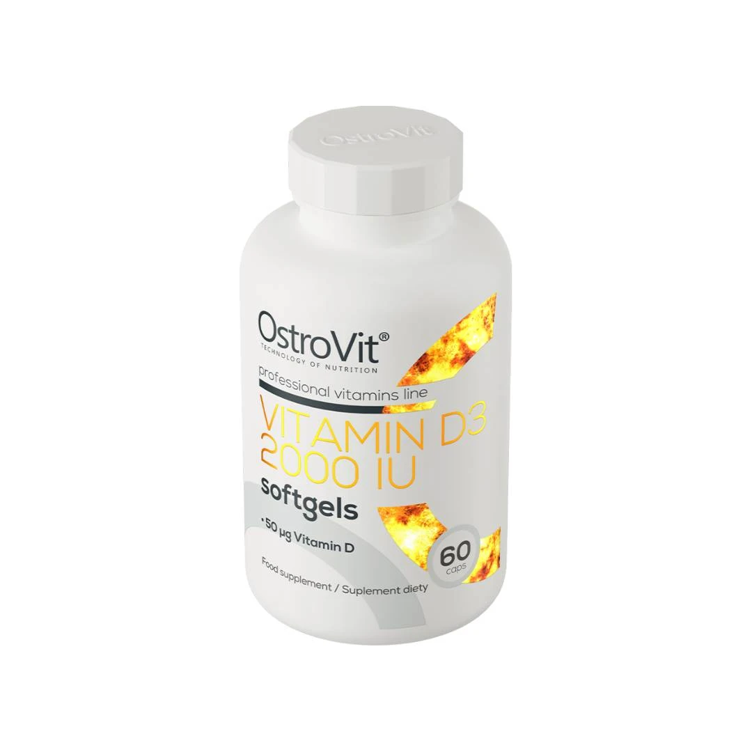 OstroVit® Vitamin D3 2000 IU 60 Kapsula, | eApoteka