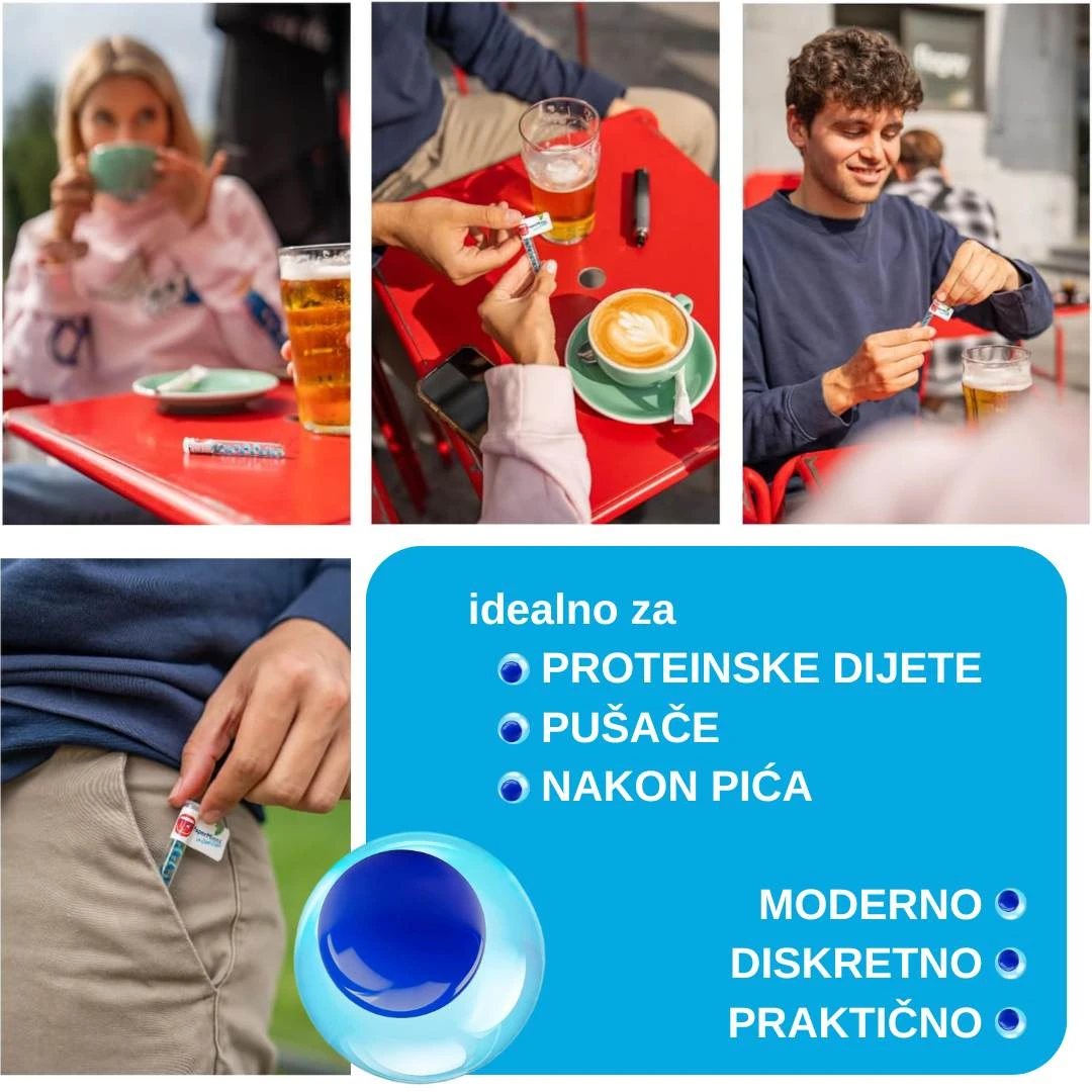 PaperMints® Cool Caps MENTOL 40 Perlica za Svež Dah, bez Šećera ...