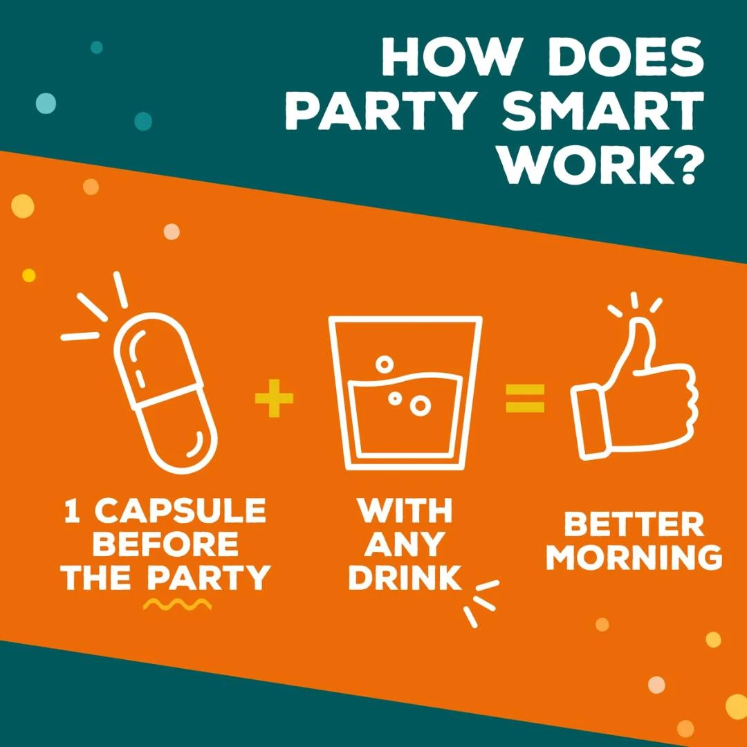 Himalaya® PartySmart® 10 Kapsula Party Smart Protiv Mamurluka, | eApoteka