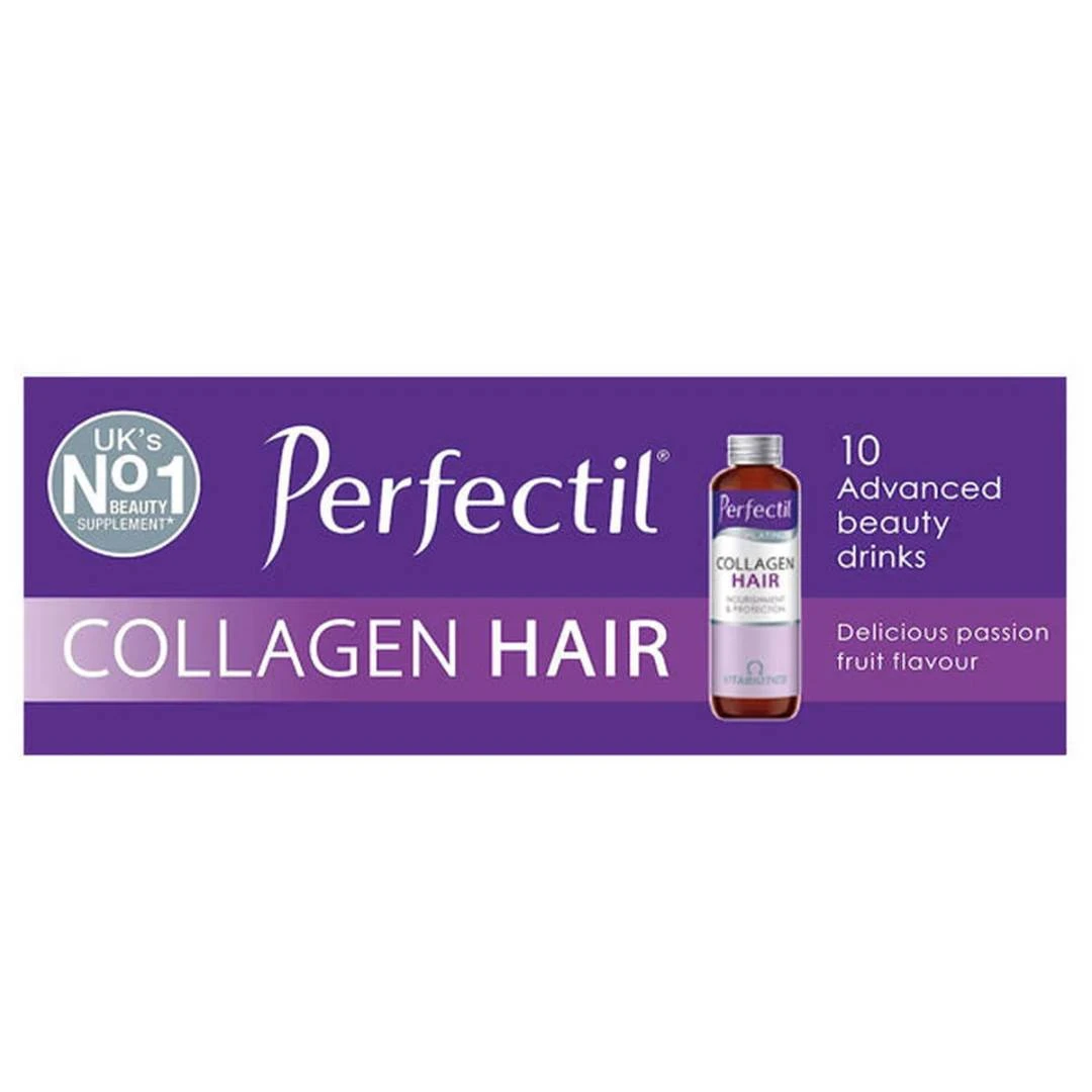 Perfectil® Platinum Collagen Hair 10 Bočica; Riblji Kolagen, Keratin ...
