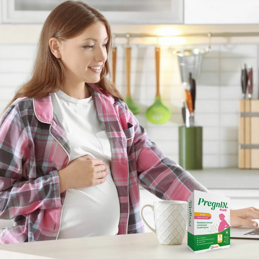 INPHARM PregnIN Plus za Trudnice (30+30) 60 Kapsula, | eApoteka