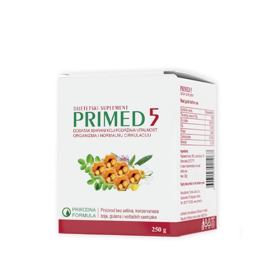 PRIMED 5 Kopriva u Medu 250 g, | eApoteka