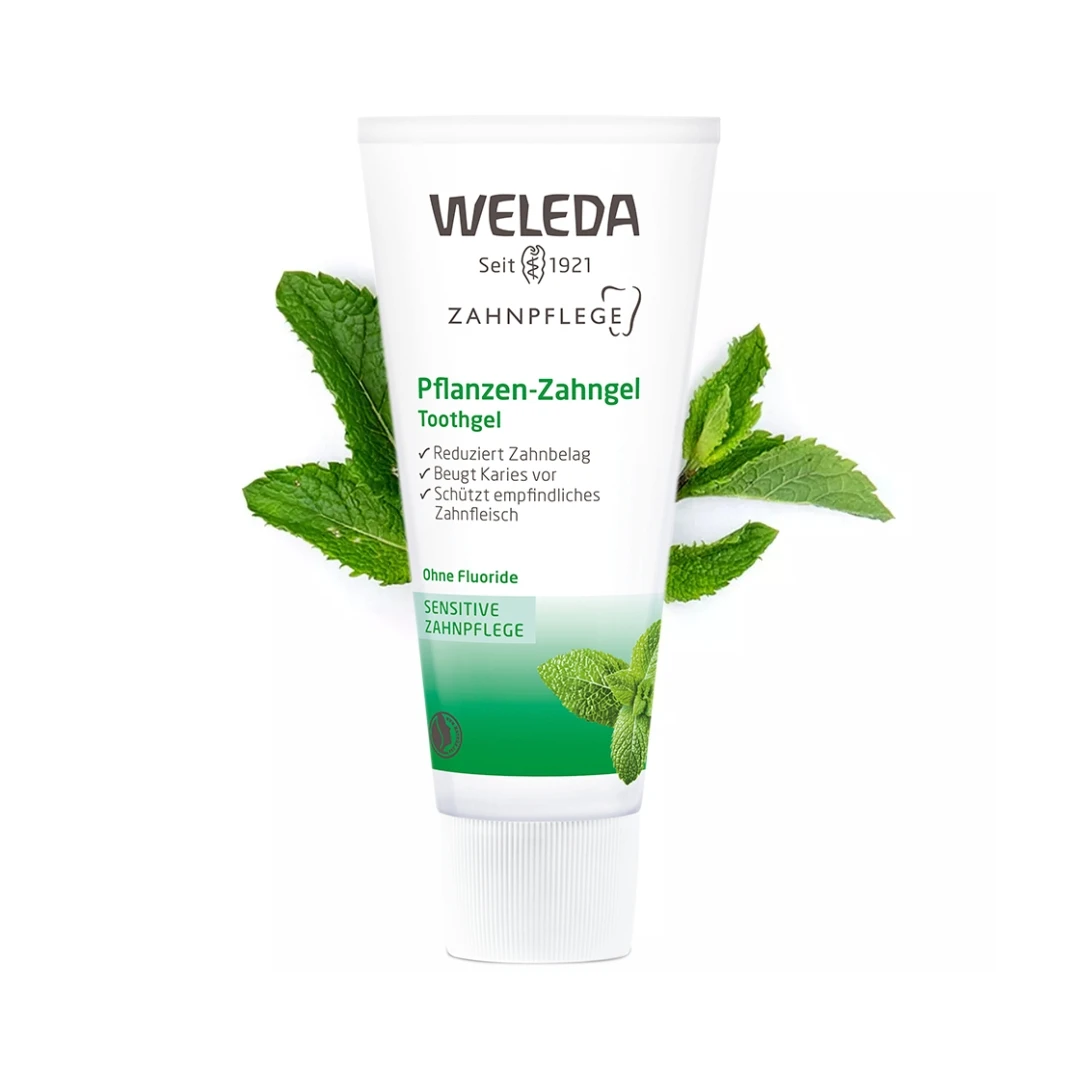 WELEDA Prirodna Biljna Gel Pasta za Zube bez Fluorida 75 mL, | eApoteka