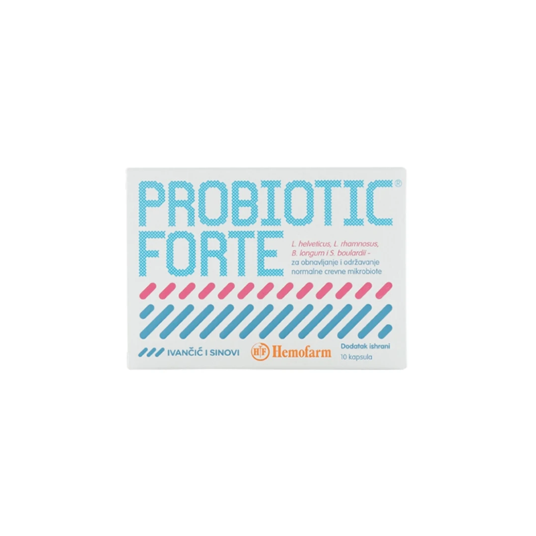 HEMOFARM Probiotic FORTE 10 Kapsula Probiotik, | eApoteka