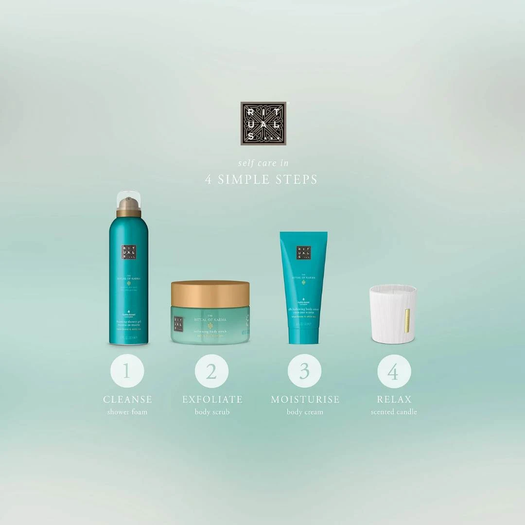 RITUALS PROMO Medium Gift Set The Ritual of KARMA Piling za Telo 125 g ...