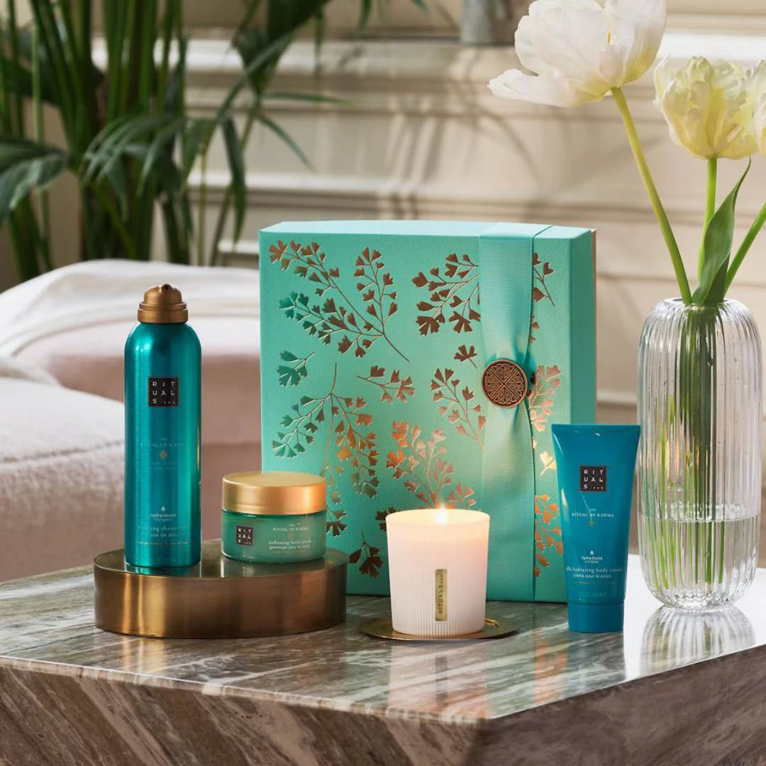 RITUALS PROMO Medium Gift Set The Ritual of KARMA Piling za Telo 125 g ...