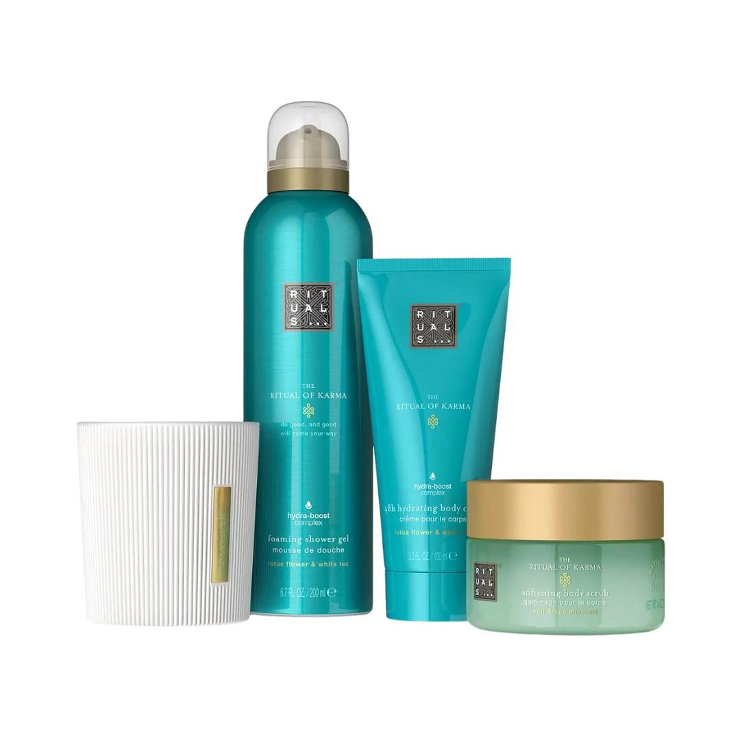 RITUALS PROMO Medium Gift Set The Ritual of KARMA Piling za Telo 125 g ...