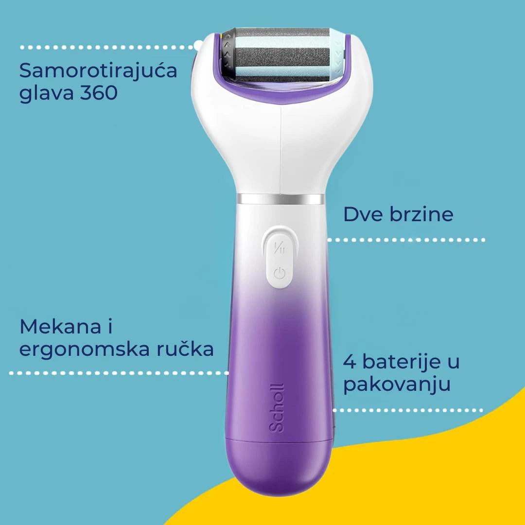 Scholl Expert Care Električna Turpija za Pete za Pedikir, | eApoteka