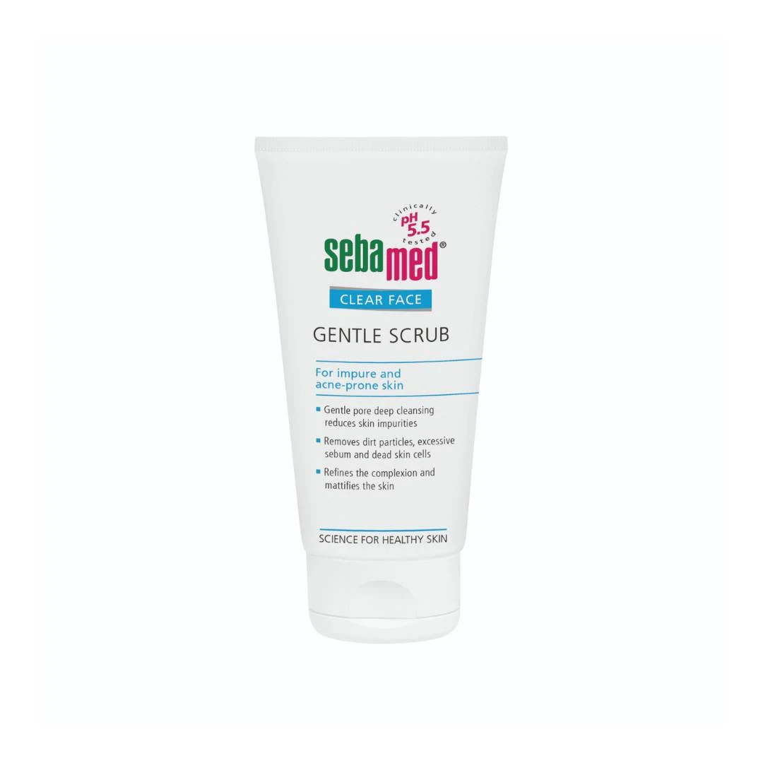 Sebamed CLEAR FACE Gentle Scrub Nežni Piling 150 mL, | eApoteka
