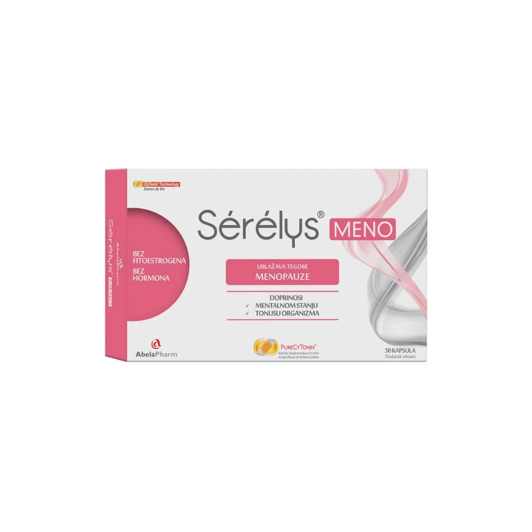 Sérélys® MENO 30 Kapsula; Ublažava Tegobe Menopauze, | eApoteka
