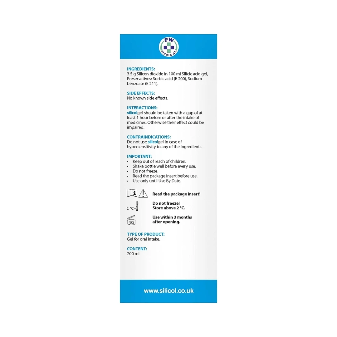 Silicol®gel Protiv Nadutost, Višaka Kiseline, Mučnine i Povraćanja 200 ...