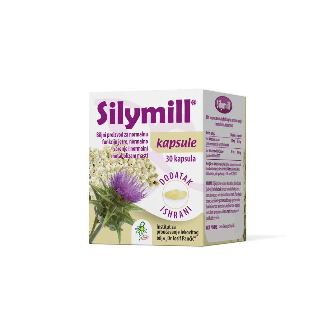 Silymill® za Jetru i Normalno Varenje 30 Kapsula, | eApoteka