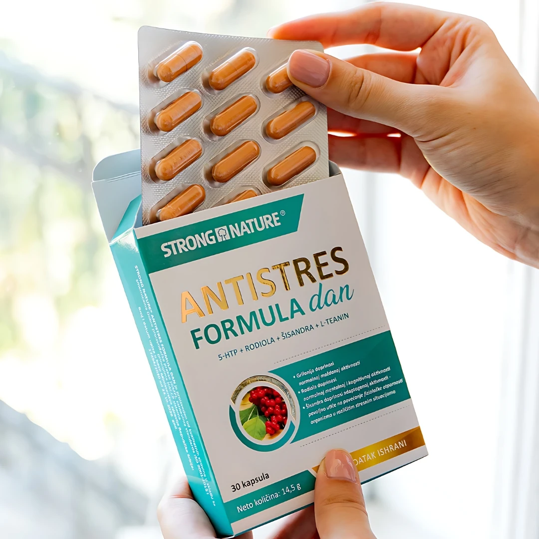 STRONG NATURE® Antistres Formula Dan 30 Kapsula, | eApoteka