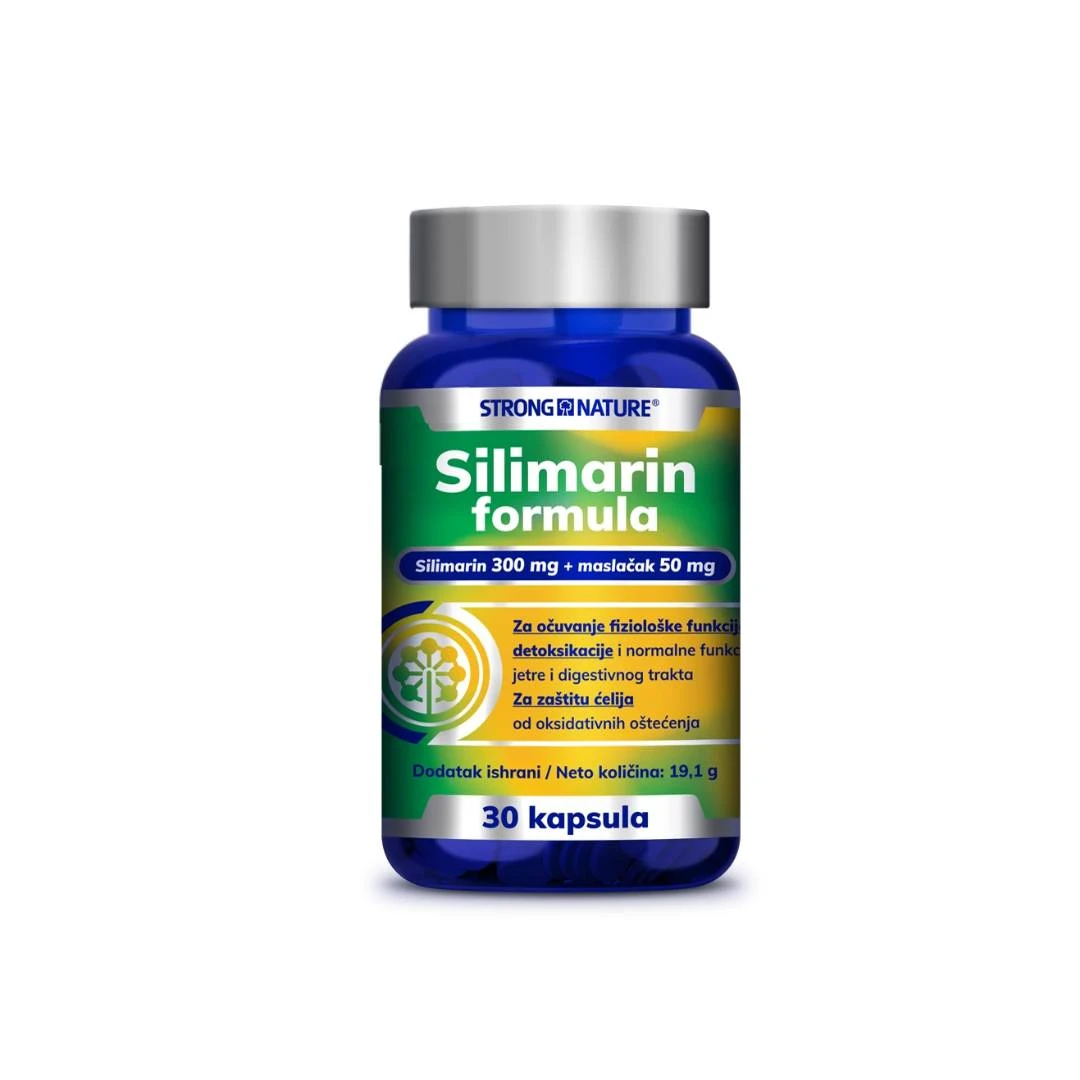 STRONG NATURE® Silimarin Formula 30 Kapsula, | eApoteka