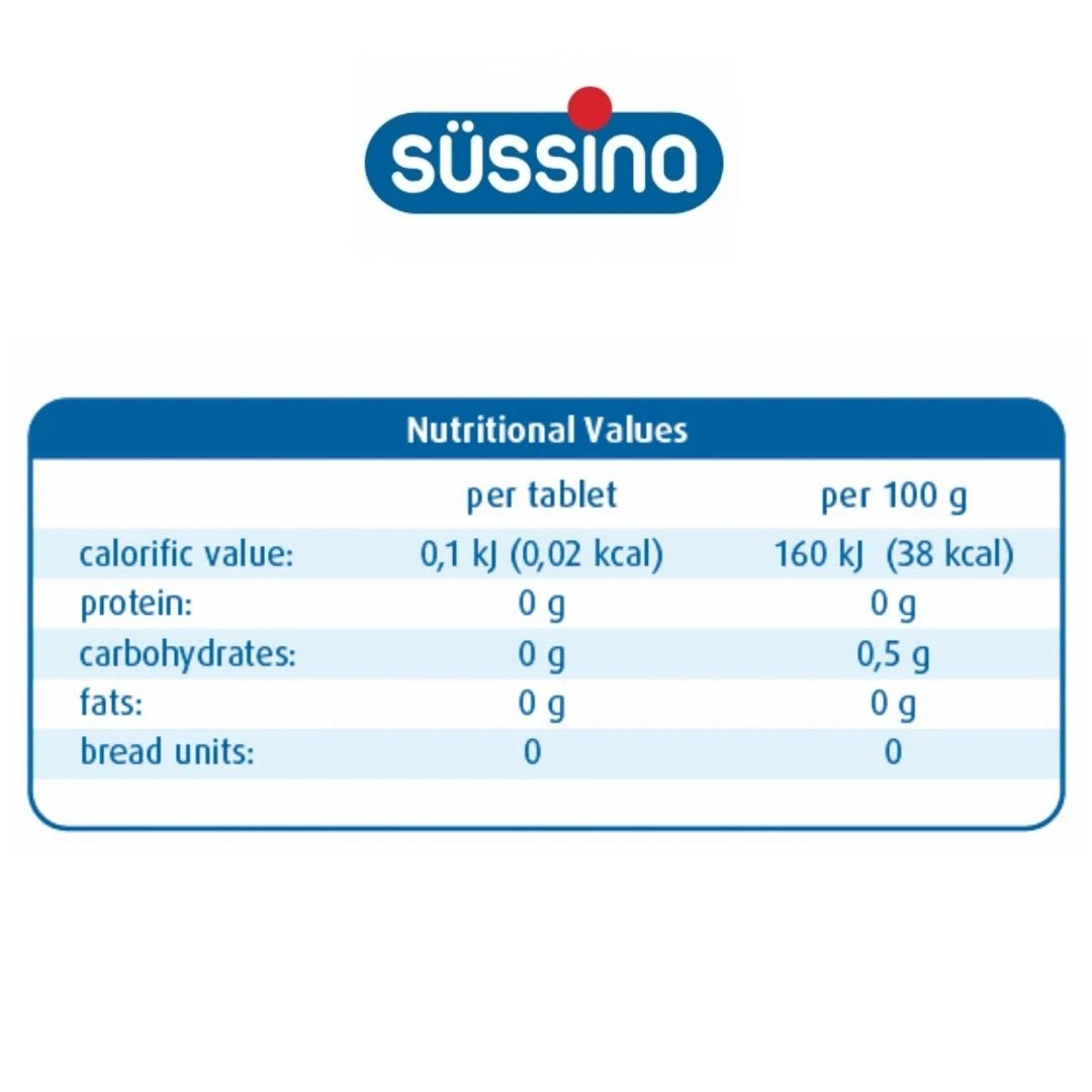 SUSSINA Zaslađivač Saharin i Ciklamati 150 Tableta, | eApoteka