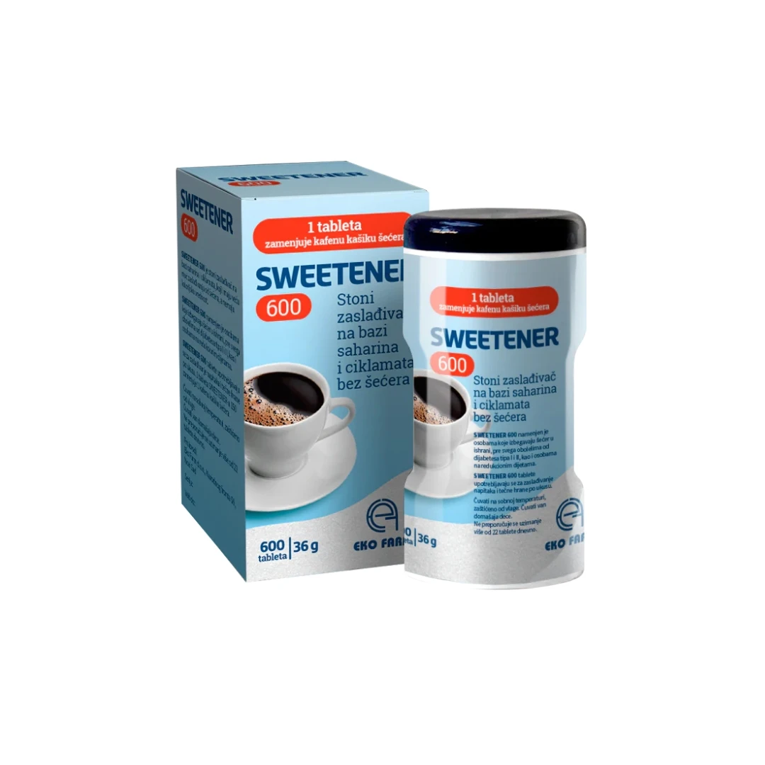SWEETENER Zaslađivač 600 Tableta Saharin i Ciklamat, | eApoteka