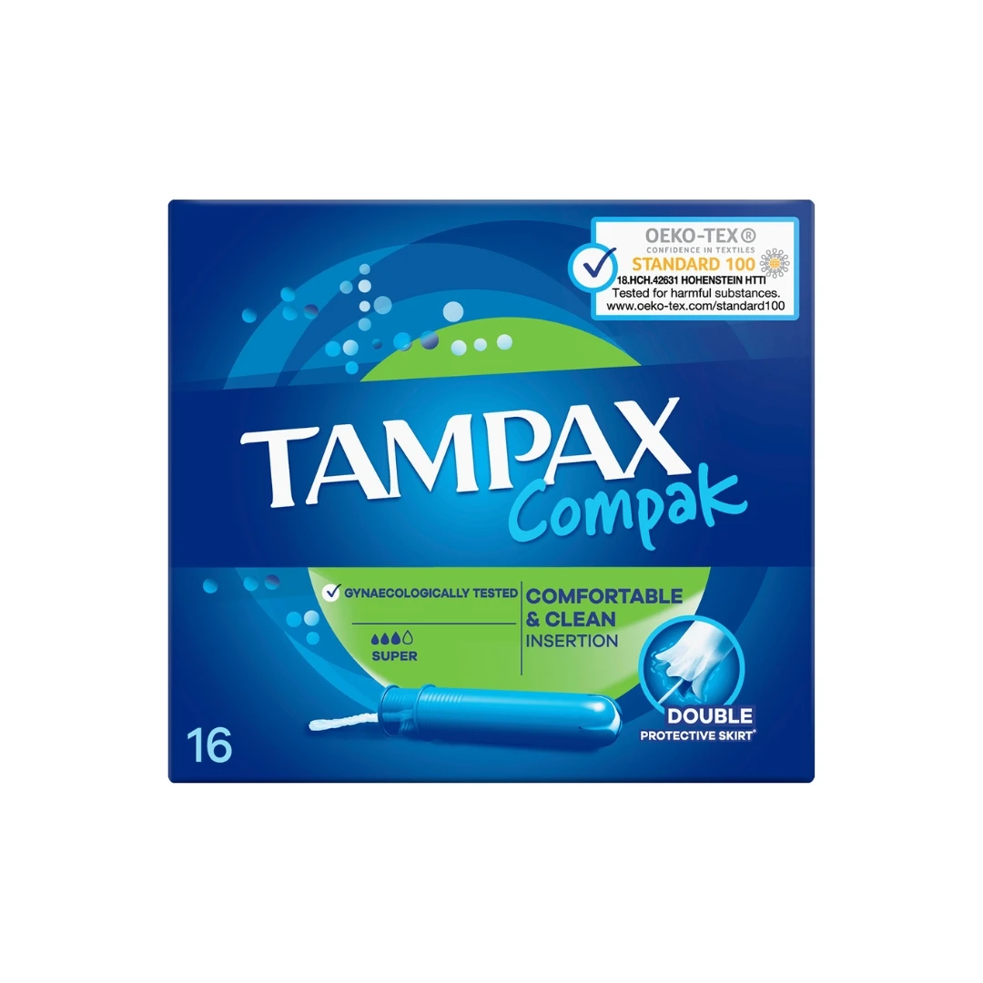 TAMPAX Compak SUPER 16 Tampona, | eApoteka