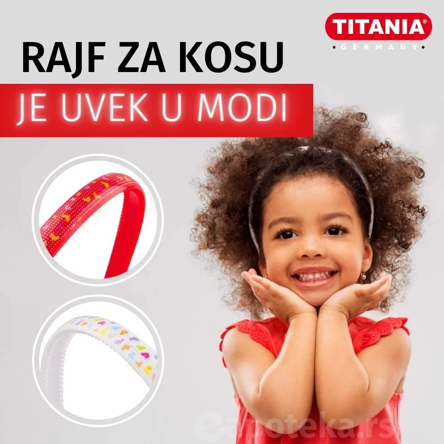 TITANIA® Rajf za Kosu, | eApoteka